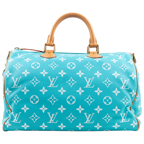 LOUIS VUITTON Speedy P9 Bandouliere "40 Turquoise" – Stadium Goods
