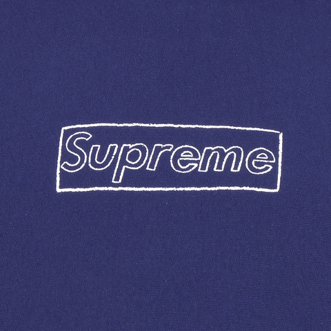 SUPREME Kaws Chalk Logo Hoodie SUPREME Kaws Chalk Logo Hoodie