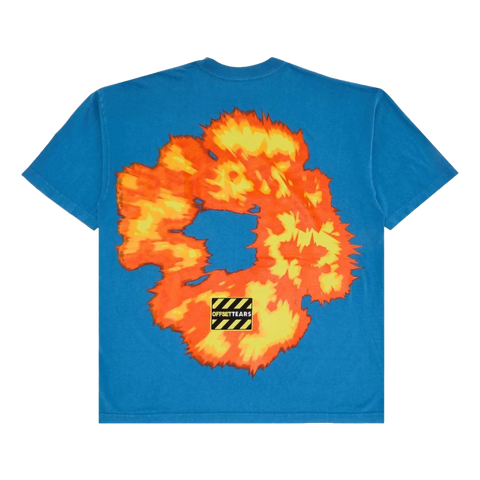 DENIM TEARS Offset Set It Off #2 T-Shirt "BLUE" – Stadium Goods