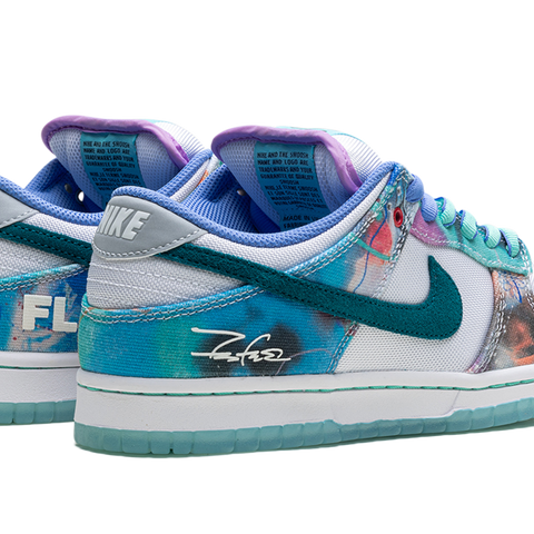 NIKE Dunk Low SB "Futura Laboratories - Bleached Aqua" – Stadium Goods