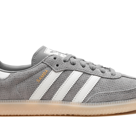 ADIDAS SAMBA OG "Grey Bliss Orange" – Stadium Goods