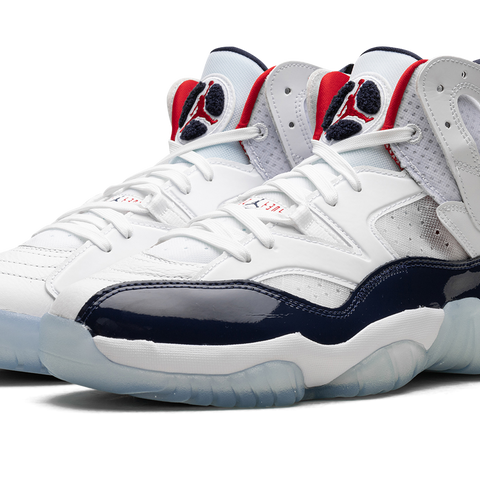 JORDAN JUMPMAN TWO TREY "White / Navy / University Red" – Stadium Goods