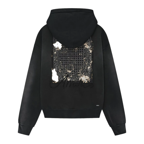 AMIRI Bleach Bandana OS Hoodie "BLACK" – Stadium Goods