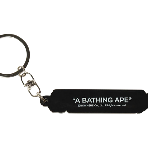BAPE BAPE Rubber Keychain "Black" – Stadium Goods