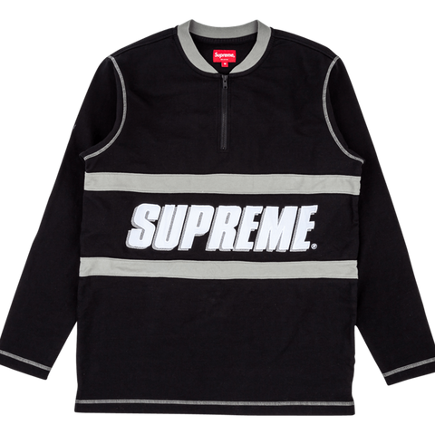 SUPREME Bar Logo Half Zip – Stadium Goods