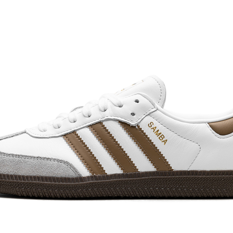 ADIDAS Samba OG "Cloud White / Brown Desert" – Stadium Goods