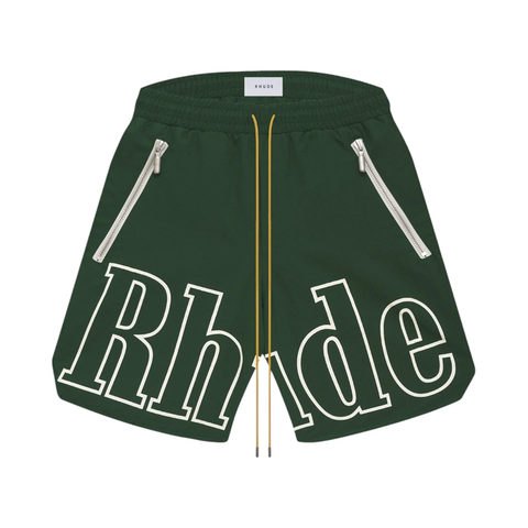 RHUDE RH Logo Shorts "Kelly Green" – Stadium Goods