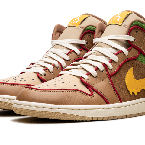 JORDAN Jordan 1 Mid SE "Cheeseburger" – Stadium Goods