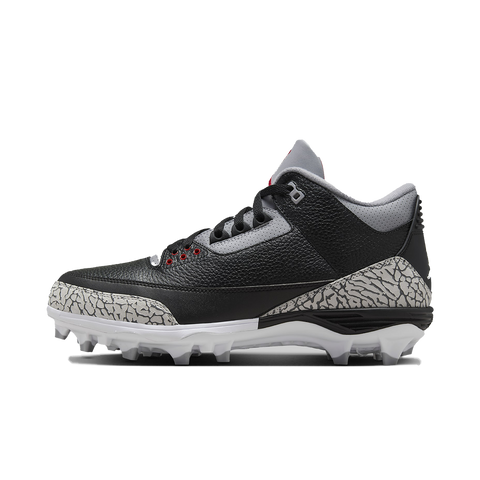 JORDAN Jordan 3 Mid Retro TD "Black Cement" – Stadium Goods