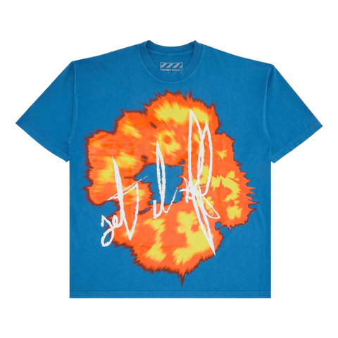 DENIM TEARS Offset Set It Off #2 T-Shirt "BLUE" – Stadium Goods