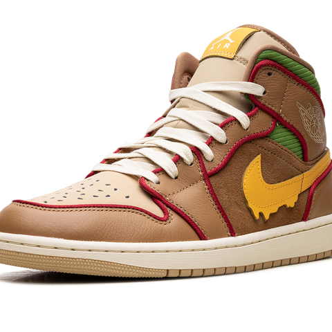 JORDAN Jordan 1 Mid SE "Cheeseburger" – Stadium Goods