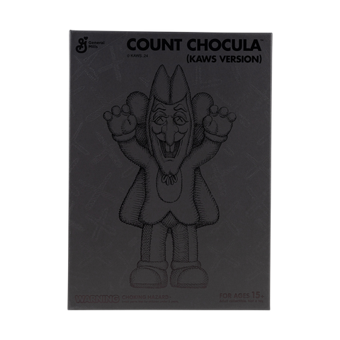 KAWS Cereal Monsters Count Chocula Figure "Black" – Stadium Goods
