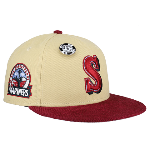 NEW ERA Seattle Mariners Vegas Gold 2.0 Collection 30th Anniversary ...