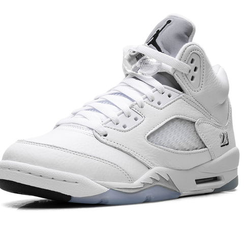 JORDAN Air Jordan 5 Retro OG GS "White Metallic (2026)" – Stadium Goods