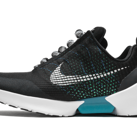 NIKE Hyper Adapt 1.0 "Black/Blue Lagoon" – Stadium Goods