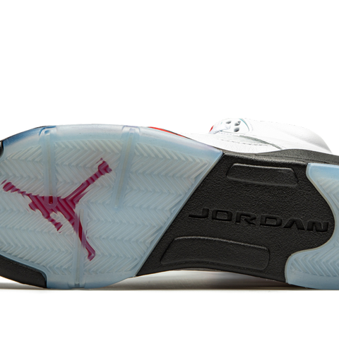 JORDAN Air Jordan 5 Retro GS "Fire Red Silver Tongue" – Stadium Goods