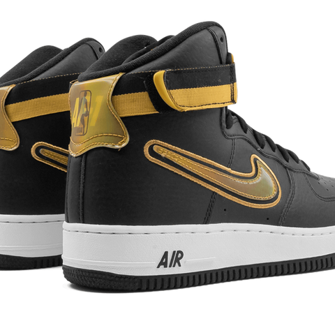 NIKE Air Force 1 High '07 LV8 "NBA Black Metallic Gold" – Stadium Goods