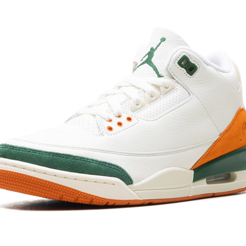 JORDAN Air Jordan 3 "SoleFly - Miami Hurricanes" – Stadium Goods
