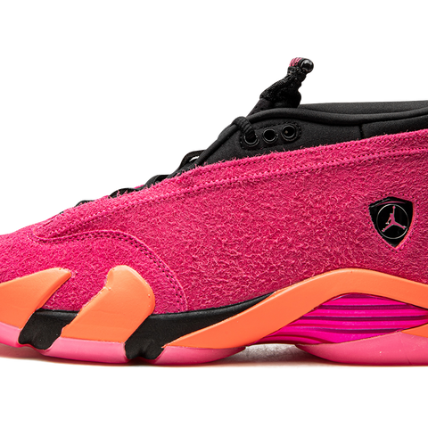 JORDAN AIR JORDAN 14 RETRO LO WMNS "Shocking Pink" – Stadium Goods