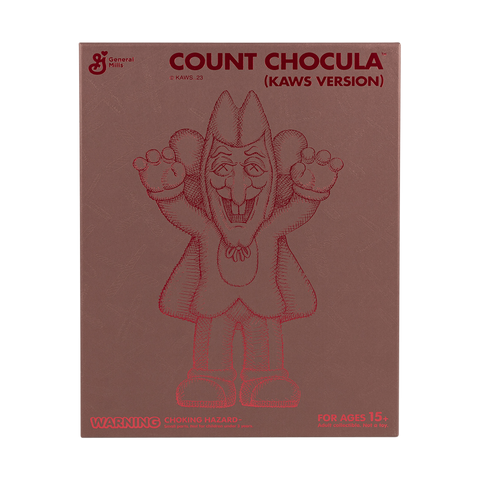 KAWS Cereal Monsters Count Chocula Figure "Brown" – Stadium Goods