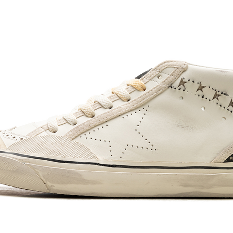 Golden Goose MID STAR VCE LEATHER UPPER WITH TRIMS AND STARS SKATE STAR ...