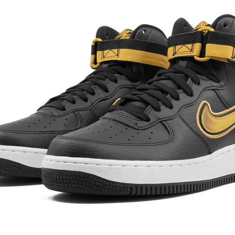 NIKE Air Force 1 High '07 LV8 "NBA Black Metallic Gold" – Stadium Goods
