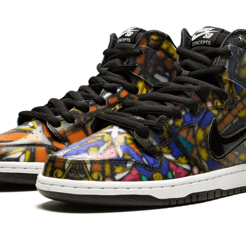 NIKE Dunk Hi Pro SB "Concepts Stained Glass - Special Box" – Stadium Goods