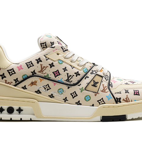 LOUIS VUITTON LV Trainer x Tyler the Creator "BEIGE / MULTICOLOR ...