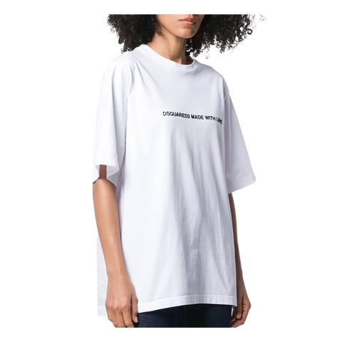 DSQUARED2 Icon Made With Love Logo Cotton T-Shirt "White" – Stadium Goods